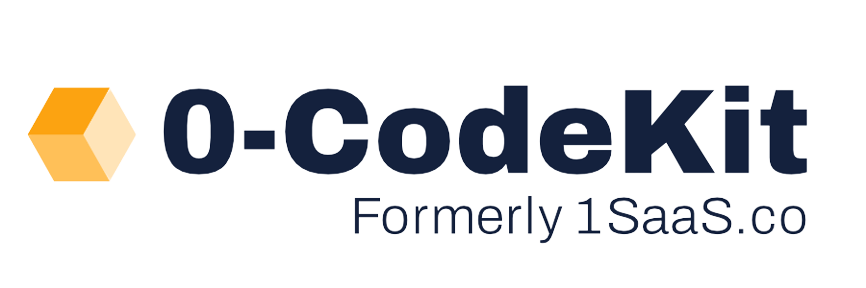 0CodeKit formerly 1SaaS.co: Low and No Code Kit